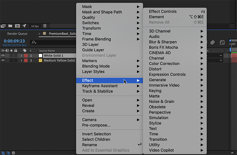 How To Right Clikc On Adobe After Effects Mac Comedad