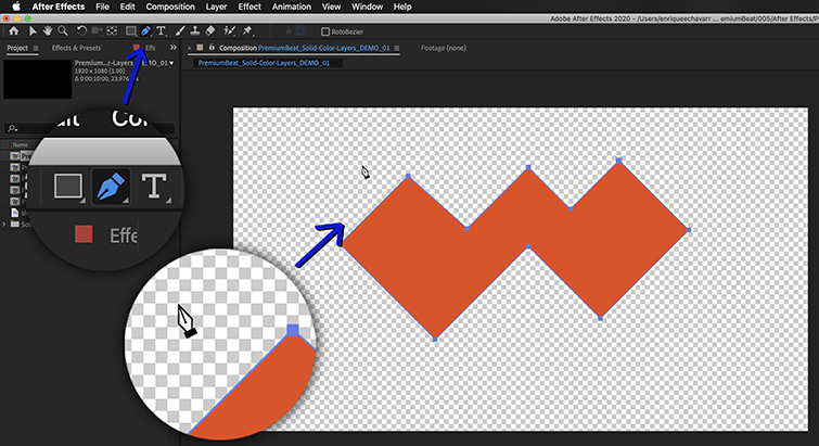 After Effects Change Solid Color Manuallopez