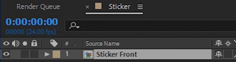 How to Create a Holographic Sticker Animation in After Effects